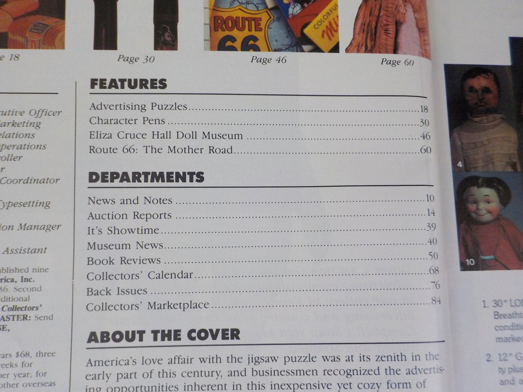 Collectors’ Showcase Vol 10 #4 1990 June Comic Fountain Pens ...