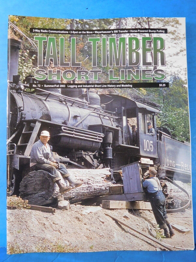 Tall Timber Short Lines #72 Vertical Dolbeer Donkey – RailroadTreasures