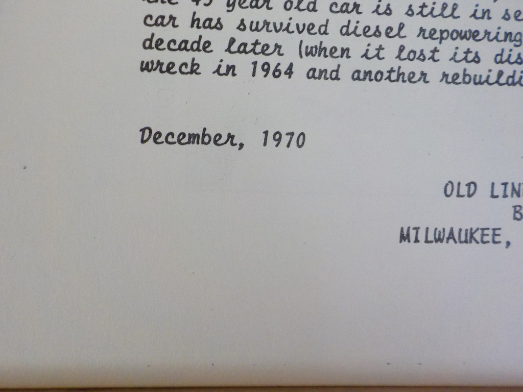 Edwards Gasoline Rail Cars Model 20 reprint – RailroadTreasures