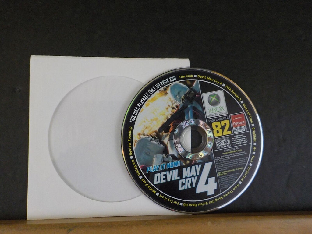 Official Xbox Magazine Demo Disc #82 Devil May Cry 4 – RailroadTreasures