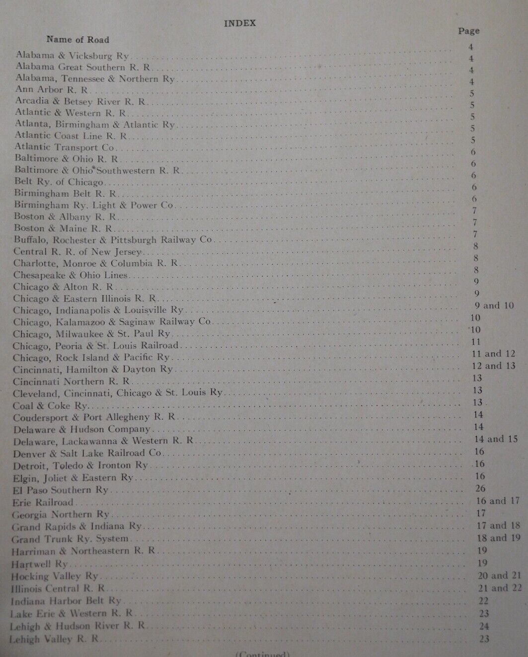 New York Chicago & St. Louis Railroad Restrictions Governing Acceptanc ...