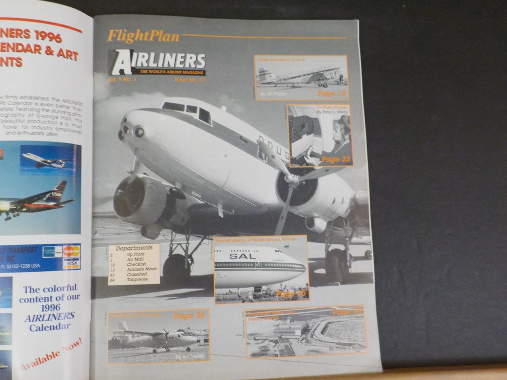 Airliners World’s Airline Magazine 1996 January Feb #37 Twin Otters in ...