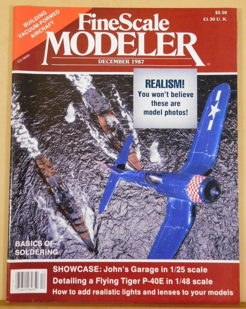 FineScale Modeler 1987 December Realistic light lenses for models ...