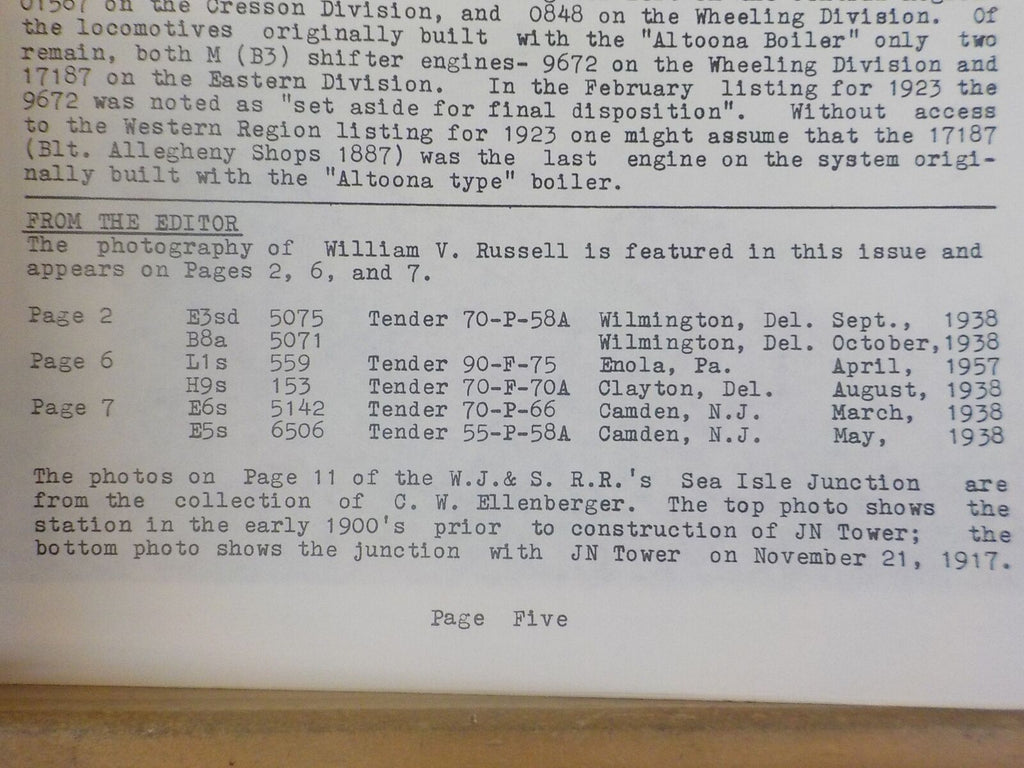 Keystone PRR T&HS Magazine 1971 March thru December 4 Combined Issues ...