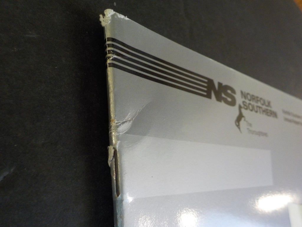 Norfolk Southern Annual Report 1984 System Map Financials ...