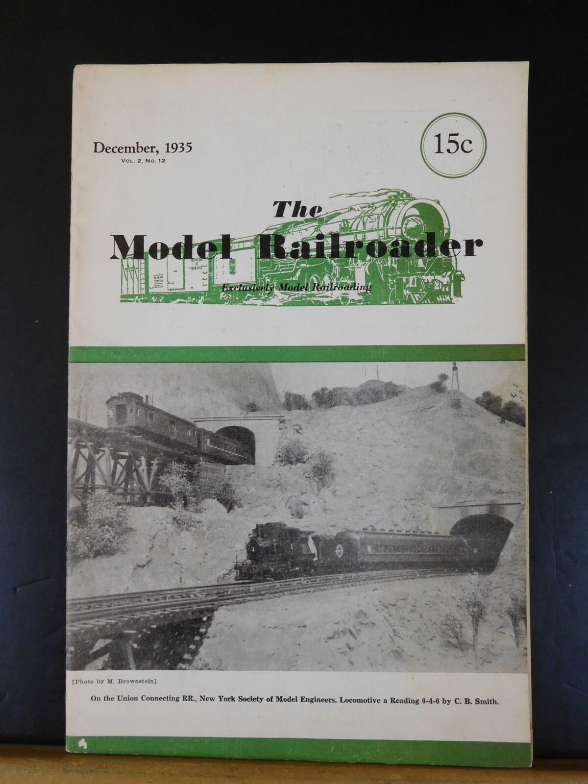 Model Railroader Magazine 1935 December Low resistance return circuits ...