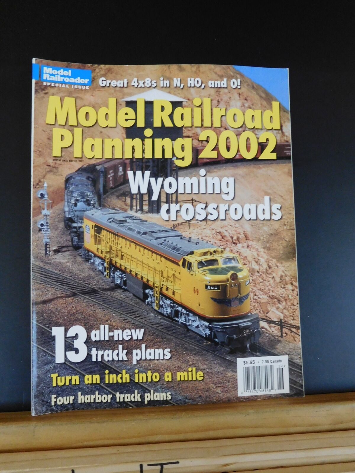 Model Railroad Planning 2002 Wyoming Crossroads Harbor track plans ...