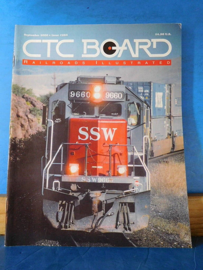 CTC Board Railroads Illustrated #263 Sept 2000 Railroad News Photos UP ...
