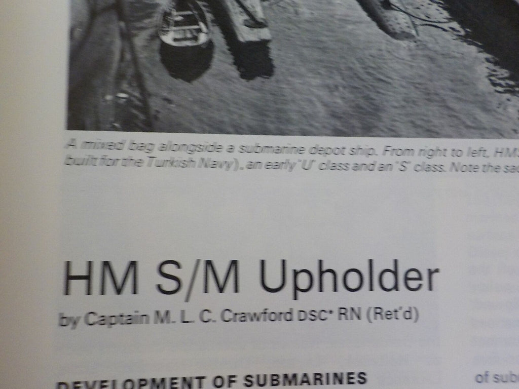 Profile Warship 16 HM S / M Upholder – RailroadTreasures