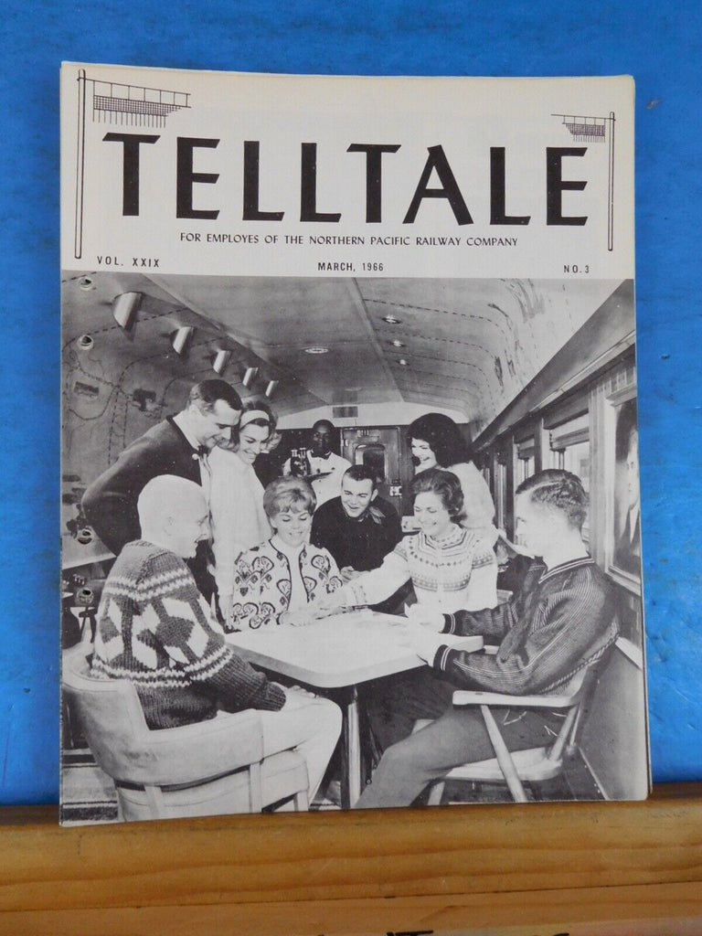Tell Tale 1966 March Northern Pacific Employee Magazine Telltale ...