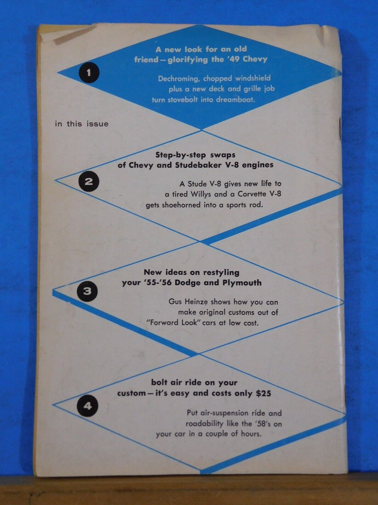 Rod Builder & Customizer 1958 May Step by Step Engine Swaps Stude and ...