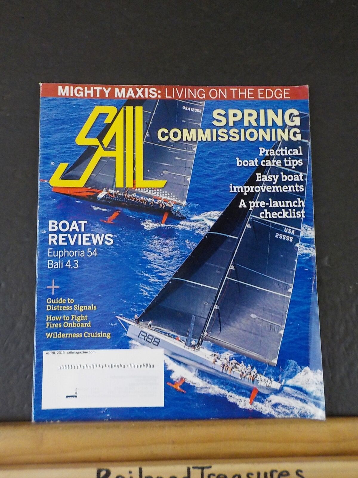 Sail Magazine 2016 April Spring commissioning Boat reviews ...