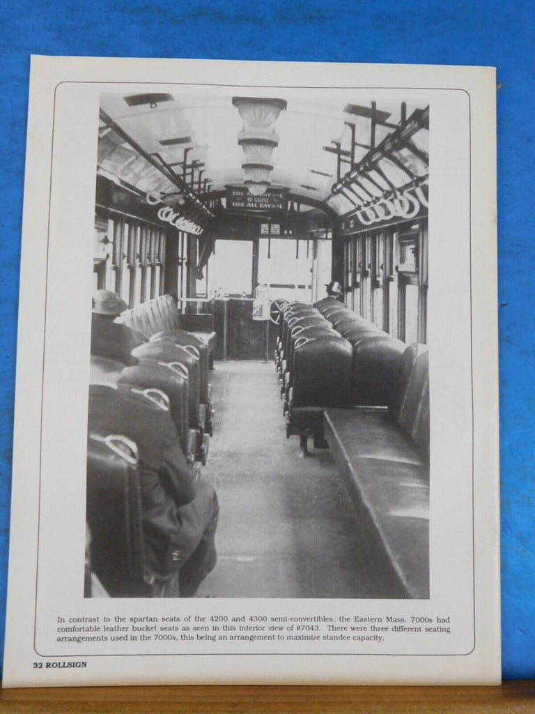 Rollsign Magazine of New England Transit News 1990 March April ...