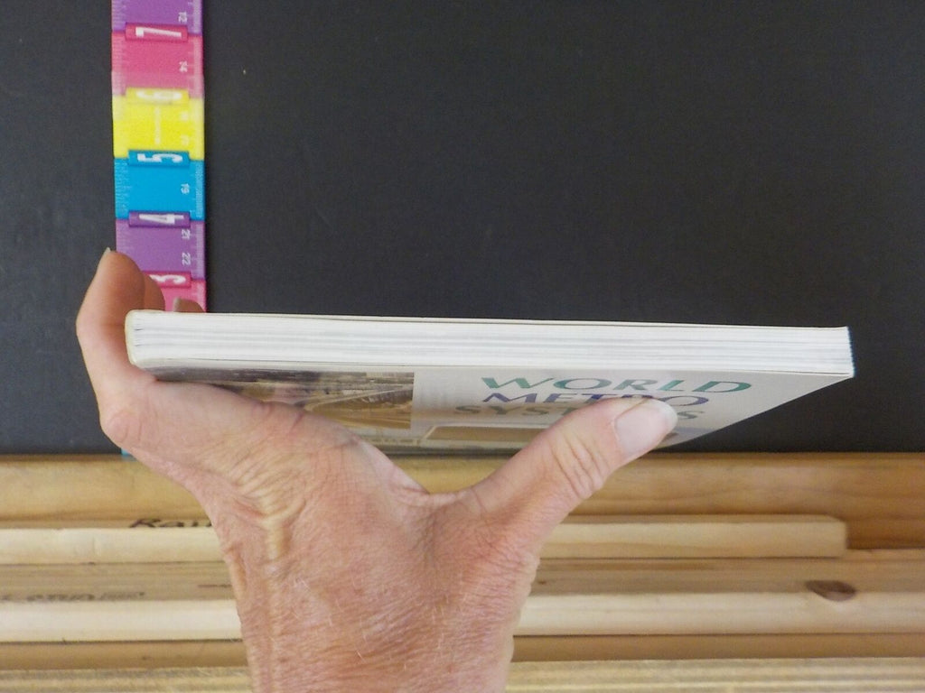 World Metro Systems by Paul Garbutt 1989 Soft Cover – RailroadTreasures