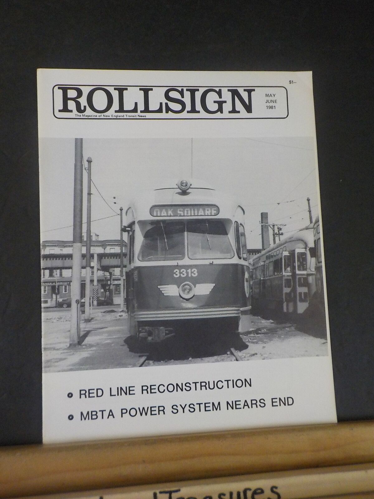 Rollsign Magazine of New England Transit News 1981 May June ...