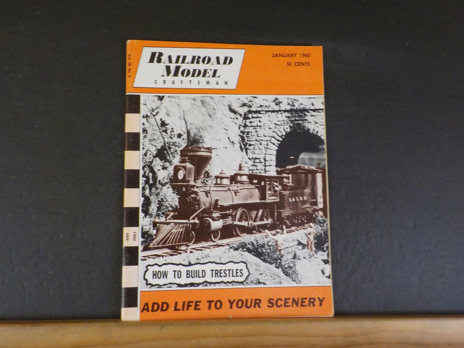 Railroad Model Craftsman Magazine 1960 January RMC Build trestles Add ...