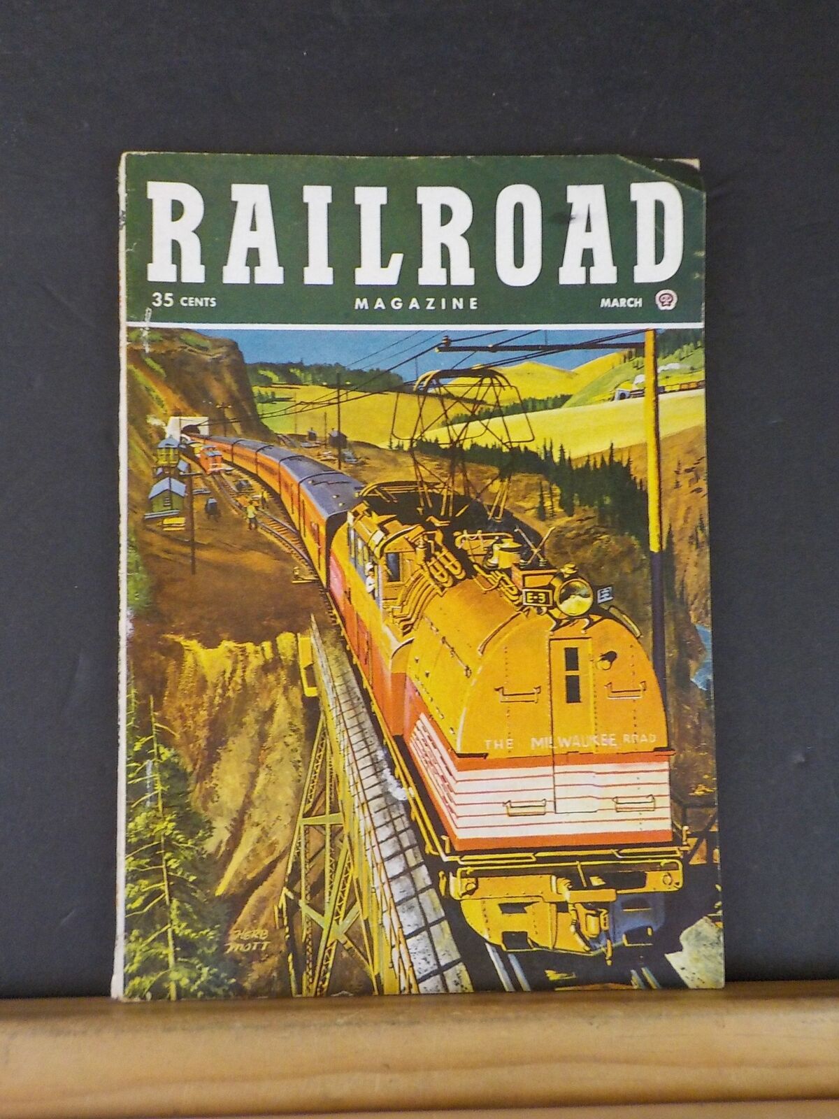 Railroad Magazine 1951 March Hudson River Egypt Reading – RailroadTreasures