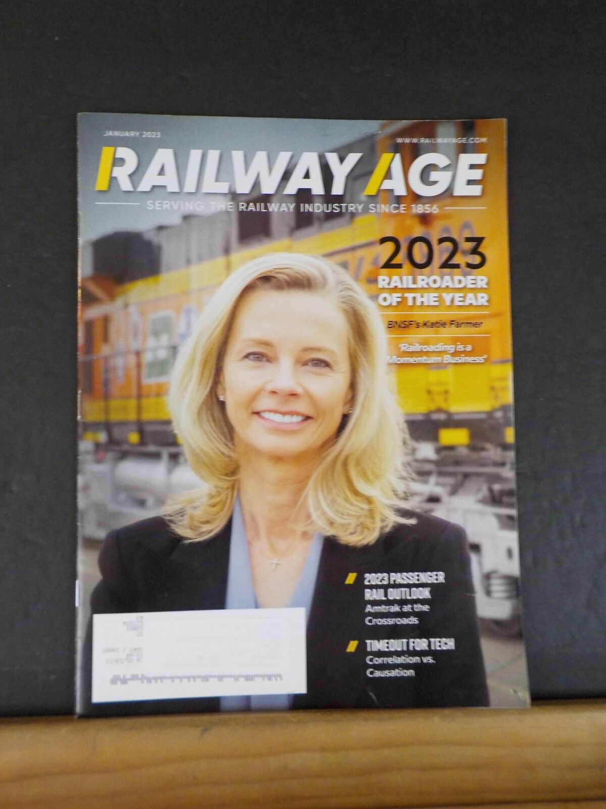 Railway Age 2023 January Railroader of the Year Passenger rail outlook ...