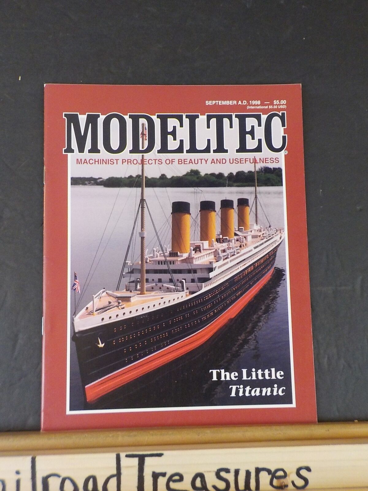 Modeltec 1998 September The Little Titanic Remembering William Mason ...