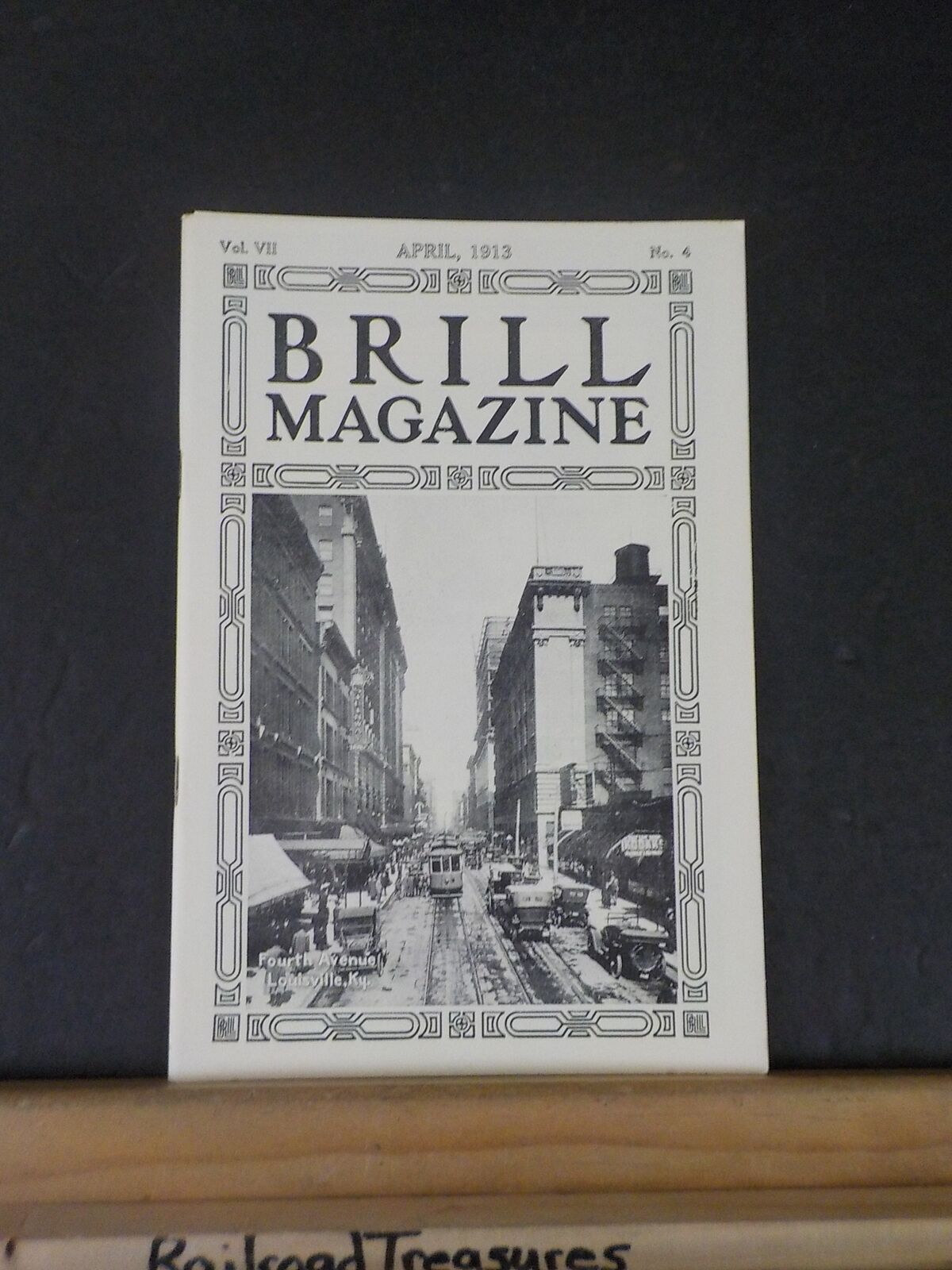 Brill Magazine 1913 April electric railway rolling stock single truck ...