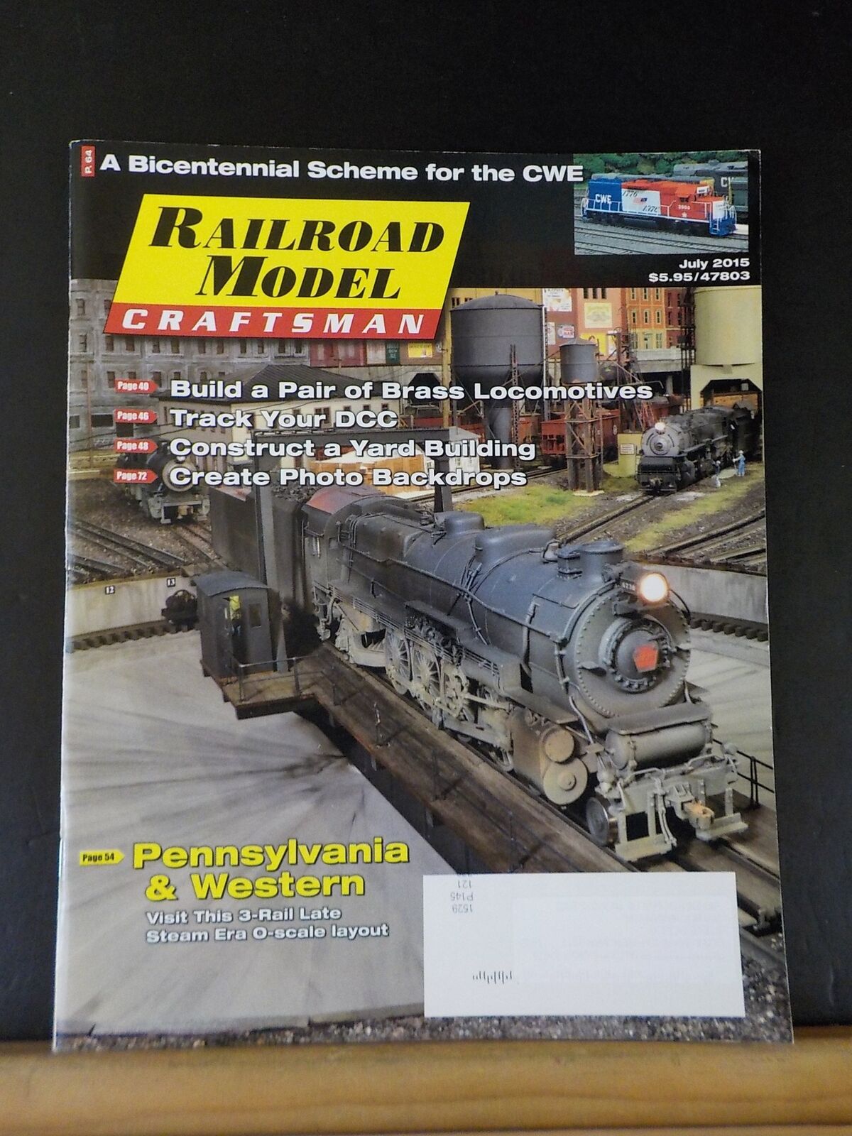 Railroad Model Craftsman Magazine 2015 July Track your DCC RMC ...