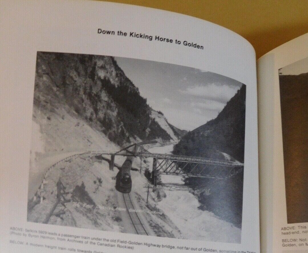 Rails in the Canadian Rockies by Adolf Hungry Wolf w/Dust Jacket ...