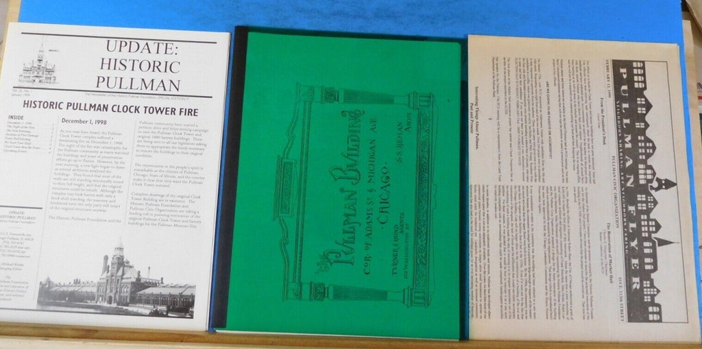 Pullman Lot of 3 Pullman Building Pullman Clock tower Fire Pullman Fly ...