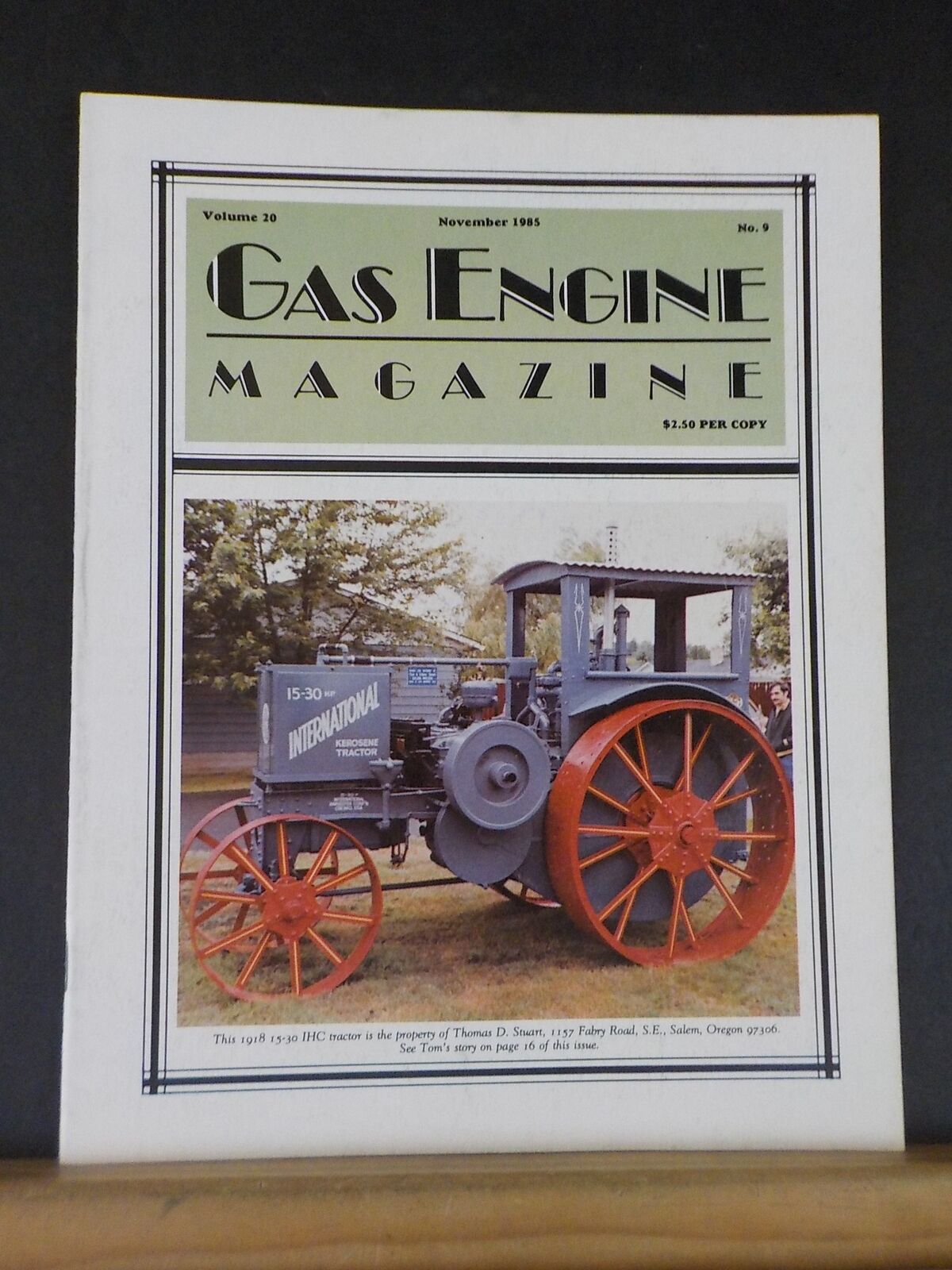 Gas Engine Magazine 1985 November When the Going Gets Tough ...