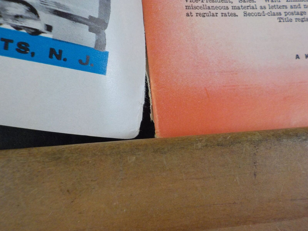 Model Railroader Magazine 1963 March John Allen concept of operation ...