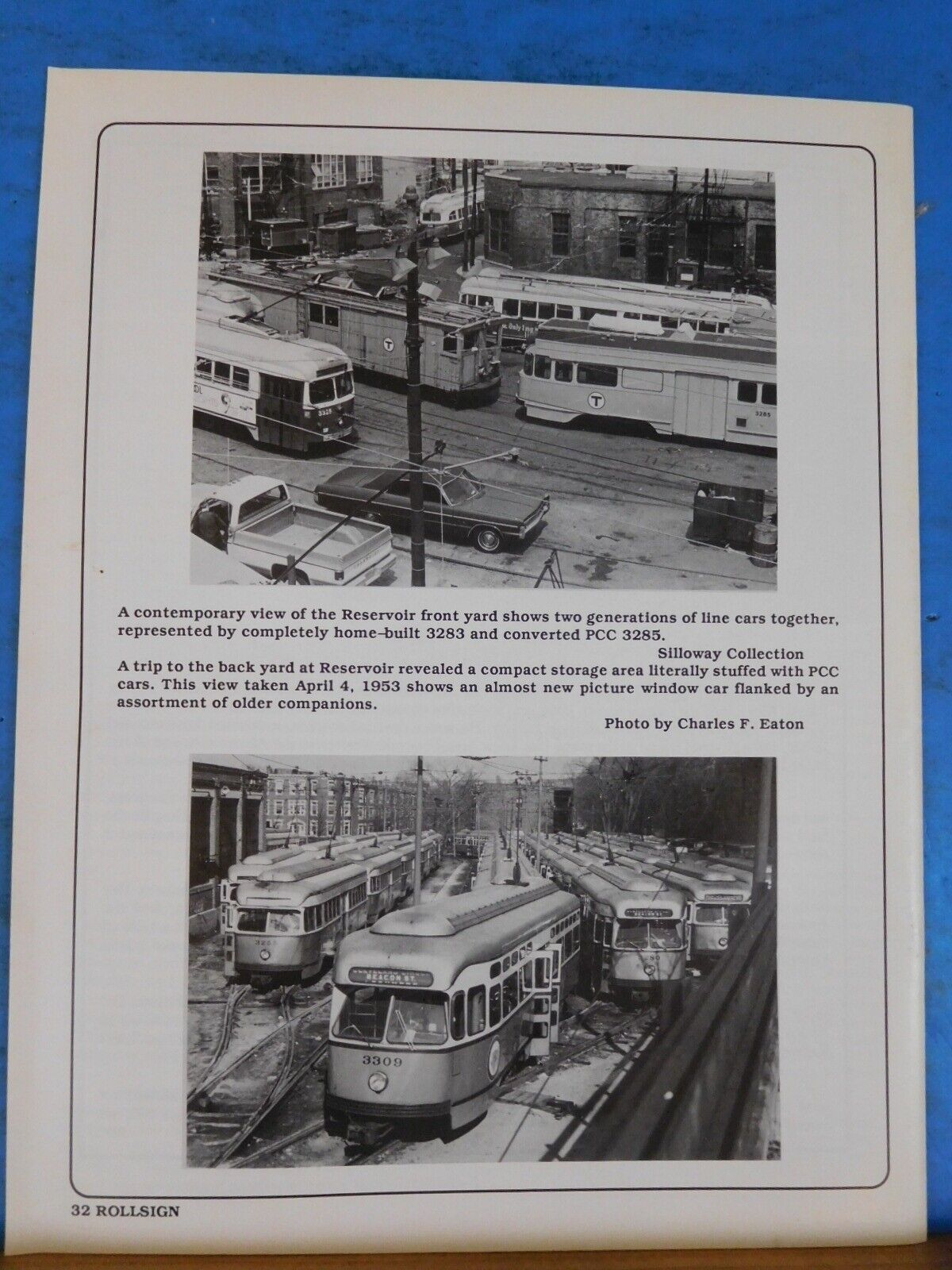 Rollsign Magazine of New England Transit News 1989 January February ce ...