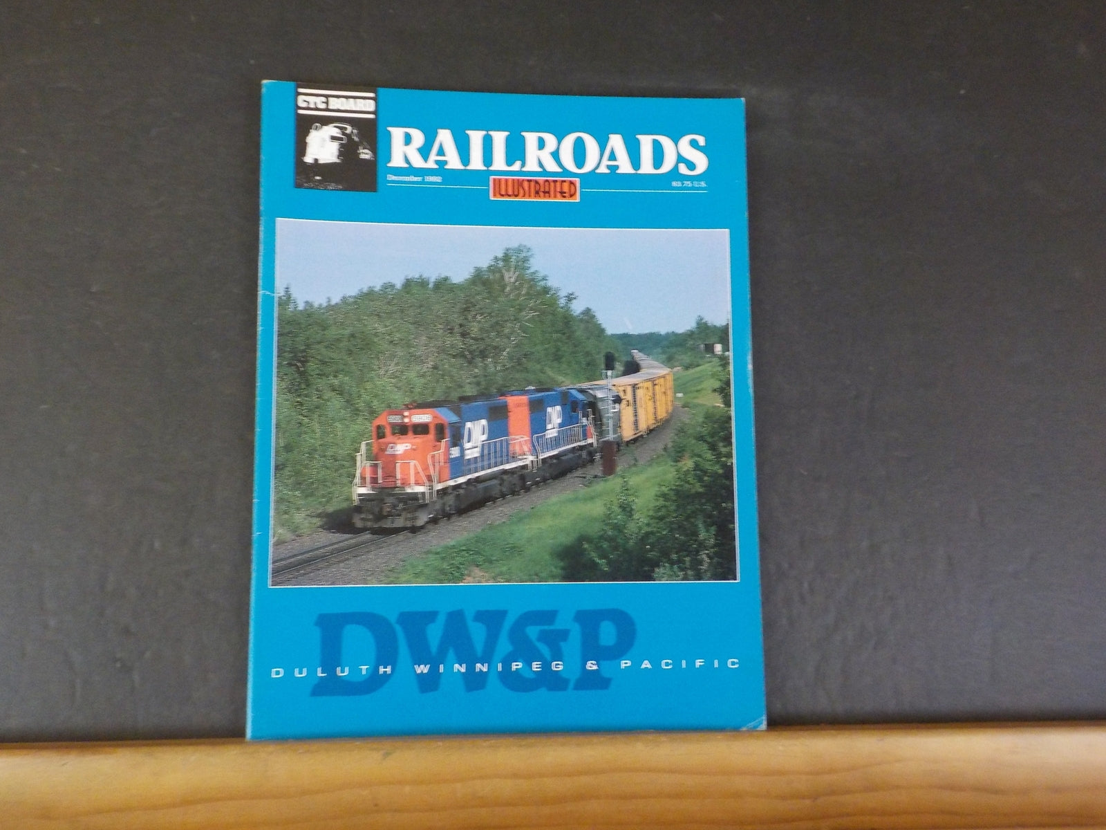 CTC Board Railroads Illustrated #186 Dec 1992 Railroad News Photos DW ...
