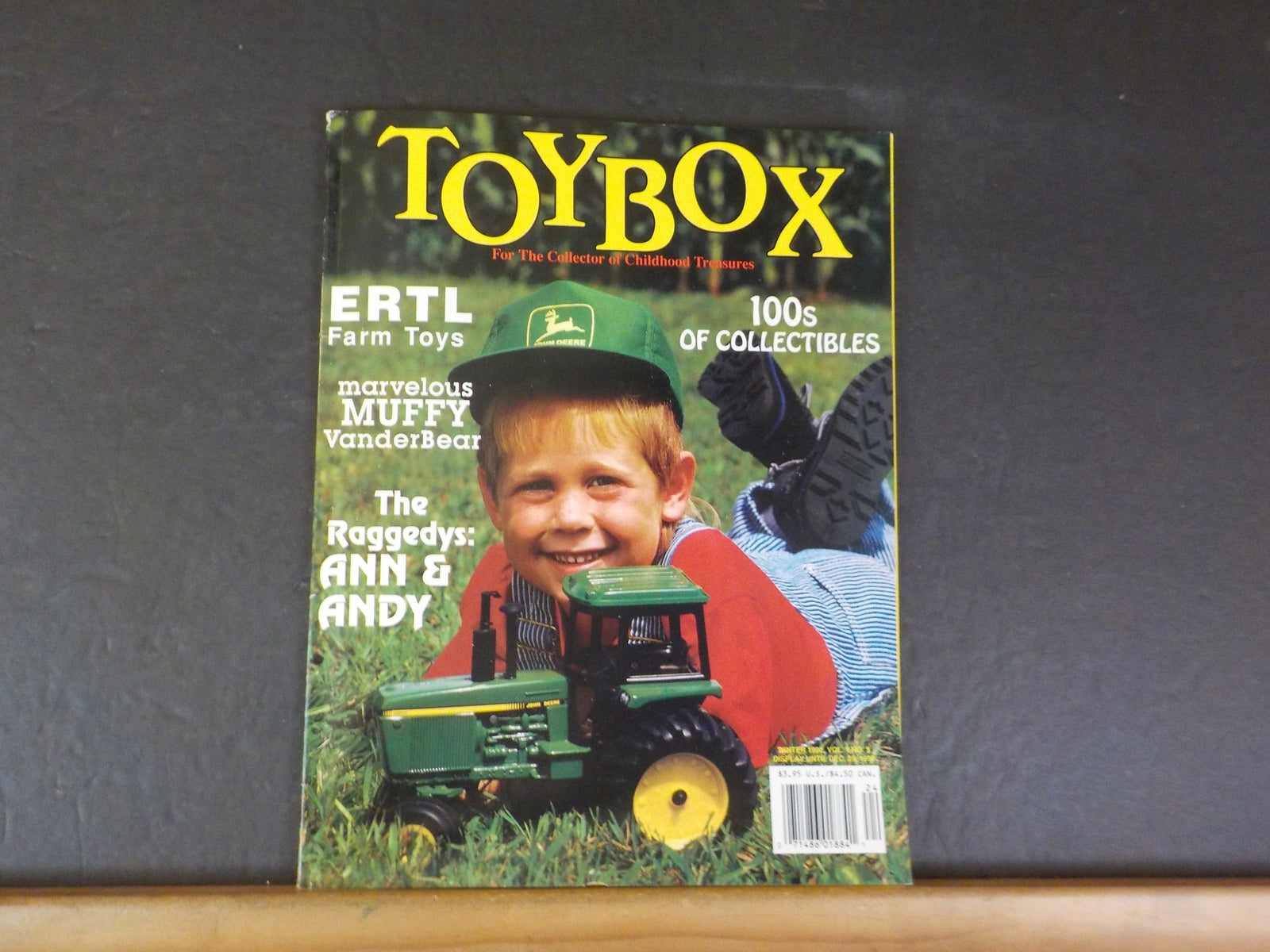 ToyBox Magazine Vol 1 #3 1992 Winter ERTL Farm Toys Raggedy Ann & Andy ...