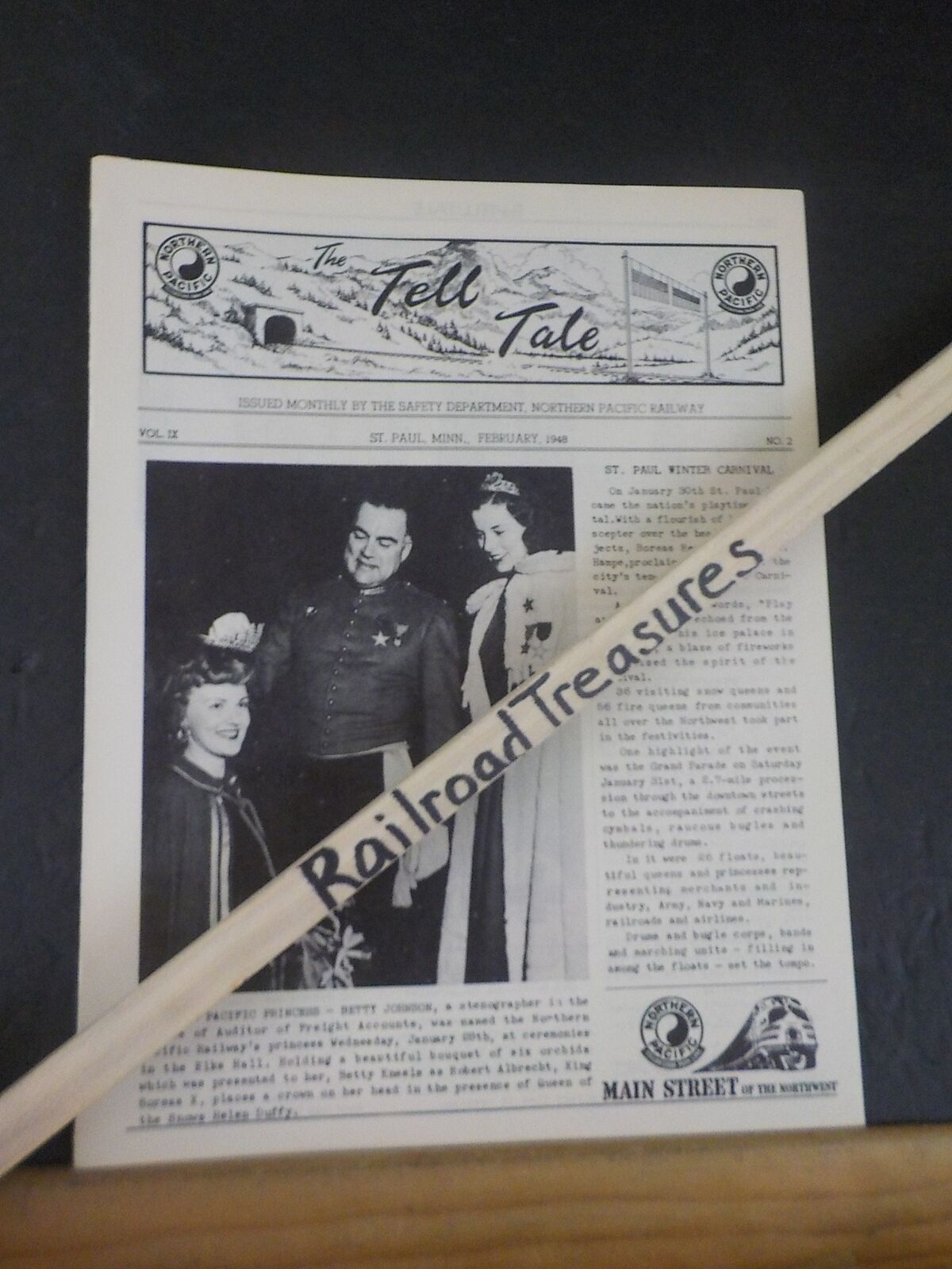 Tell Tale 1948 February Northern Pacific Employee Magazine ...