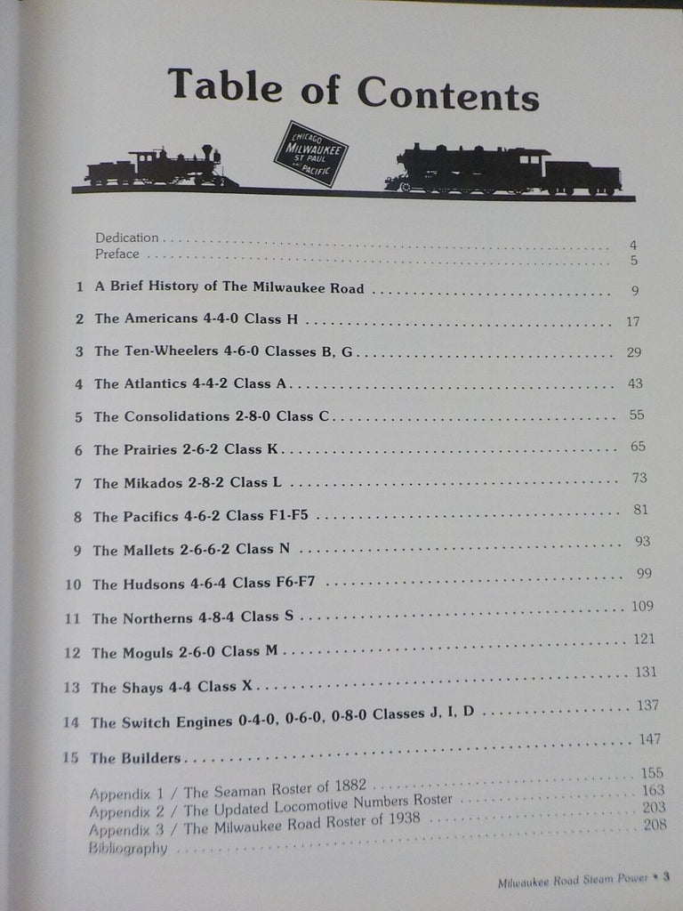 Milwaukee Road Steam Power By John Tigges – RailroadTreasures