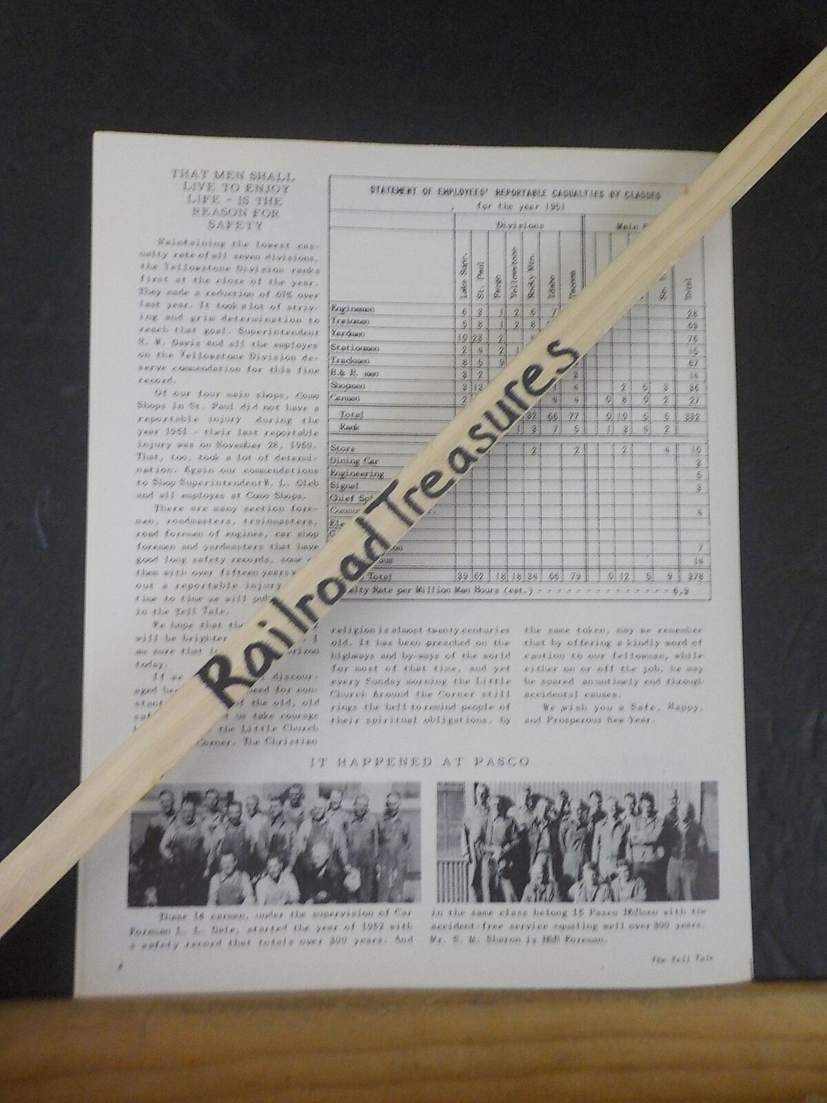 Tell Tale 1952 January Northern Pacific Employee Magazine ...