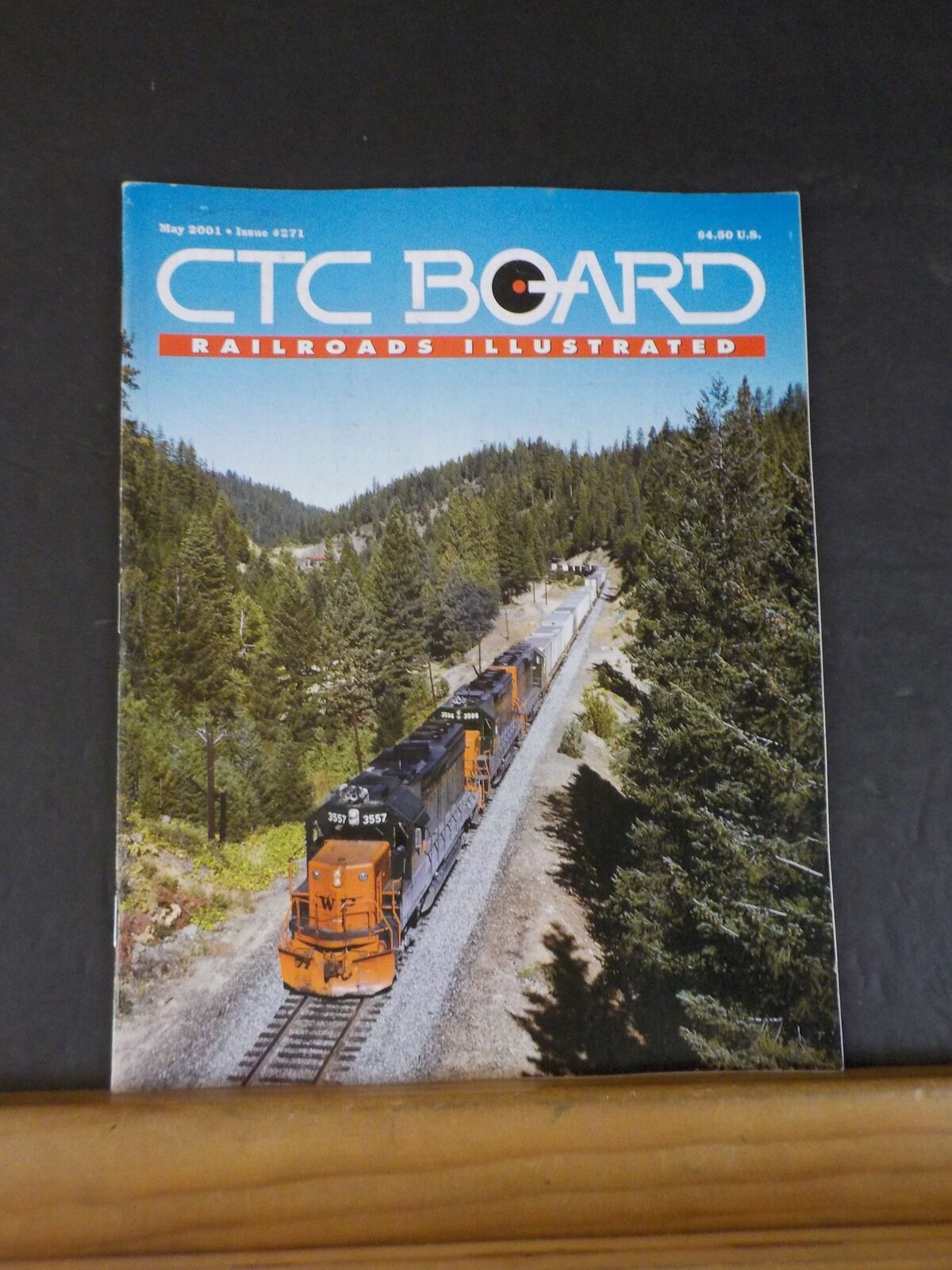 CTC Board Railroads Illustrated #271 May 2001 Railroad News Photos Fra ...