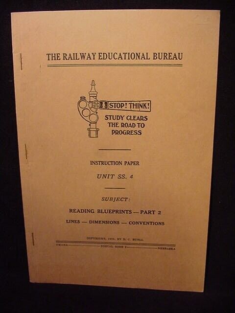 The Railway Educational Bureau Reading Blueprints-Part 2 Lines-Dimensi ...