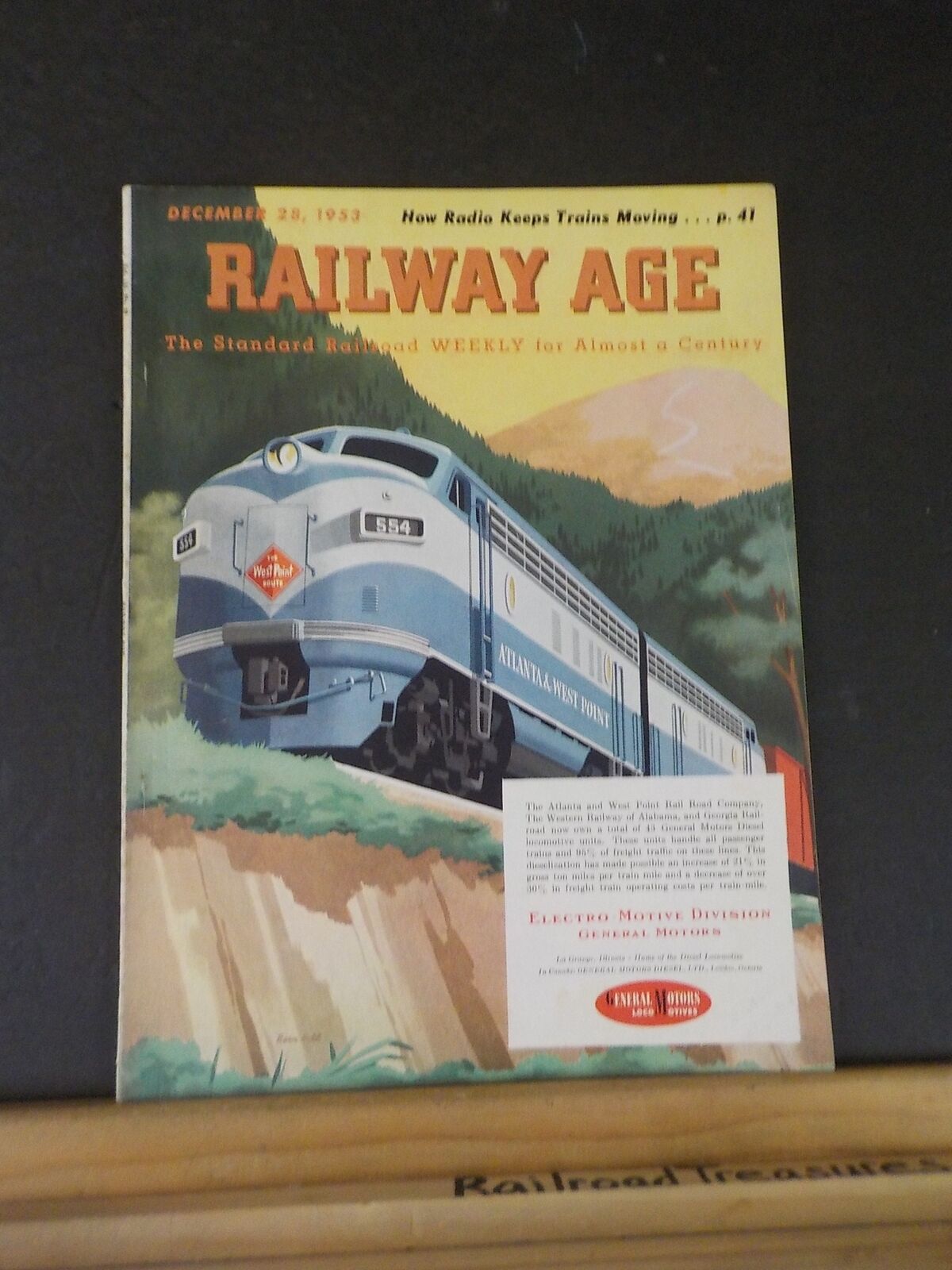 Railway Age 1953 December 28 How radio keeps trains moving ...