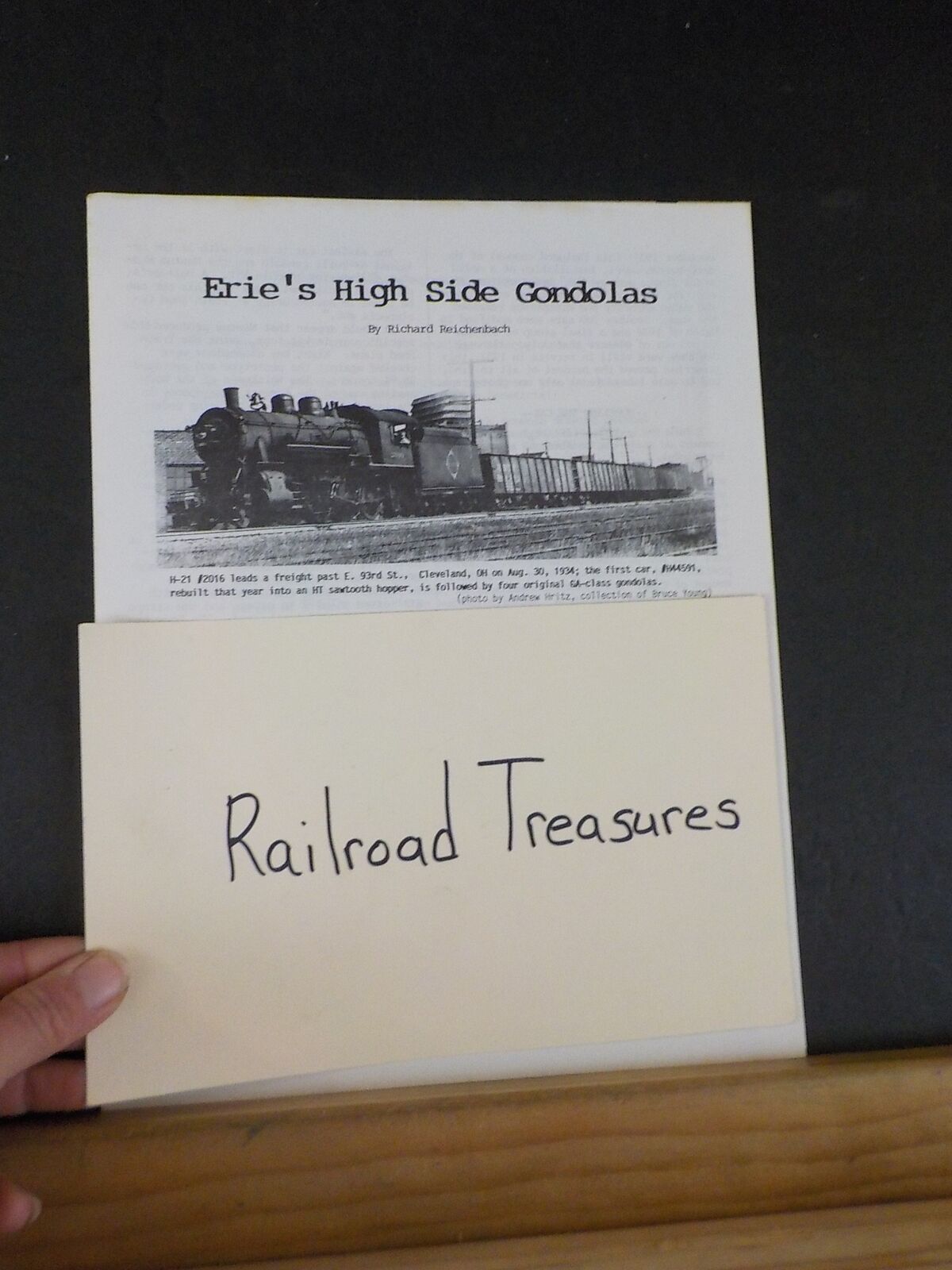 Erie’s High Side Gondolas Modeling Article by Richard Reichenbach ...