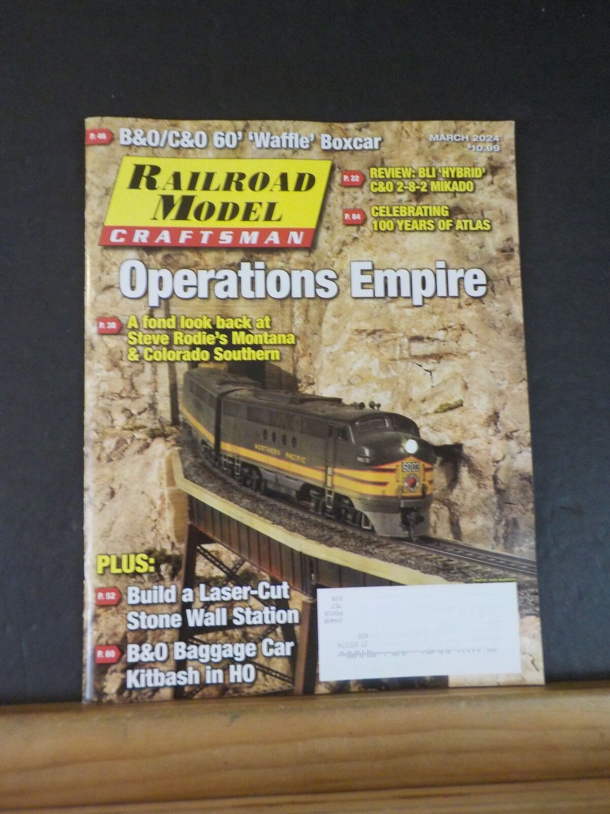 Railroad Model Craftsman Magazine 2024 March Operations Empire RMC ...