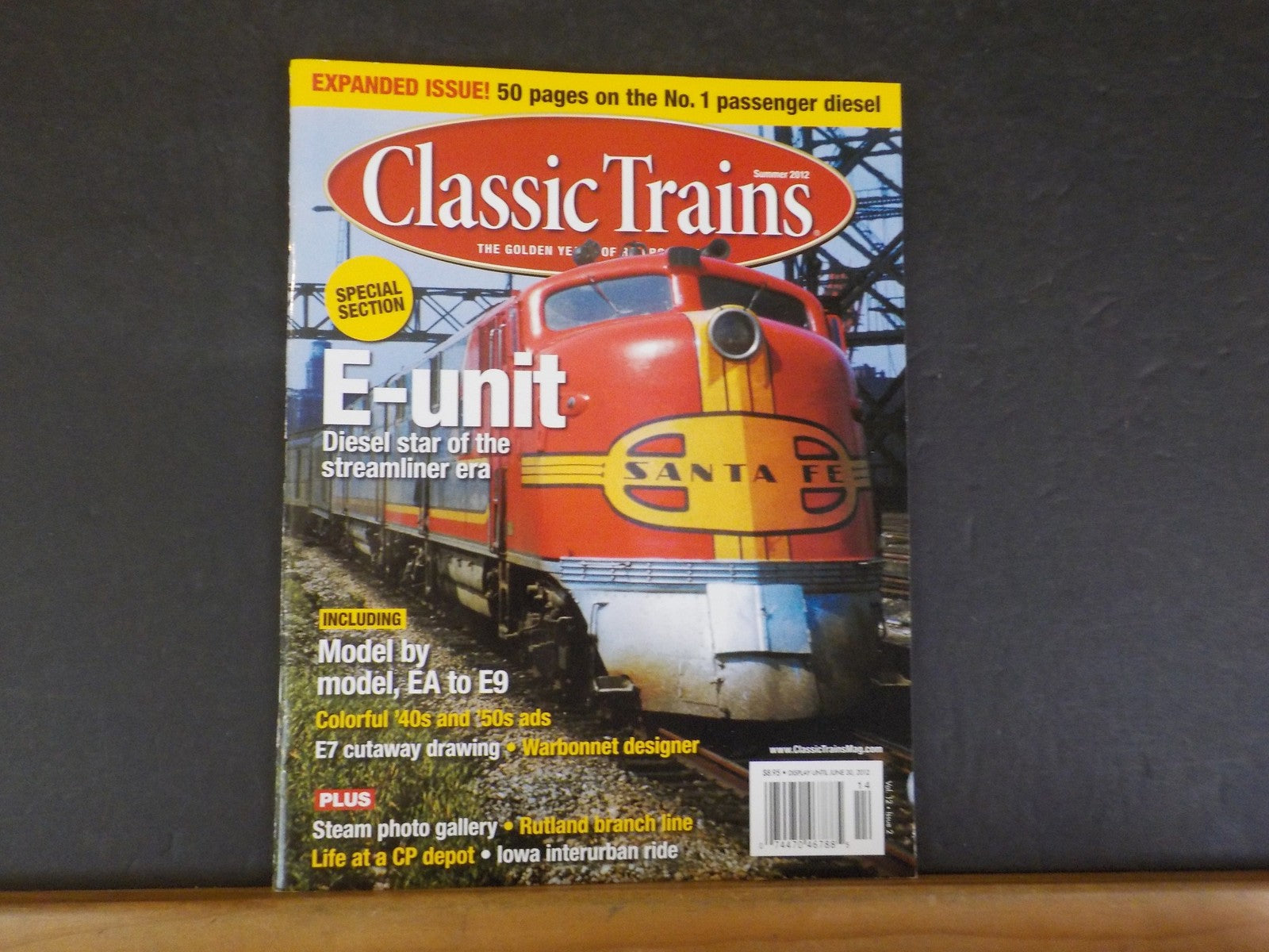 Classic Trains 2012 Summer E-unit Ea to E9 model by model Super Chief ...