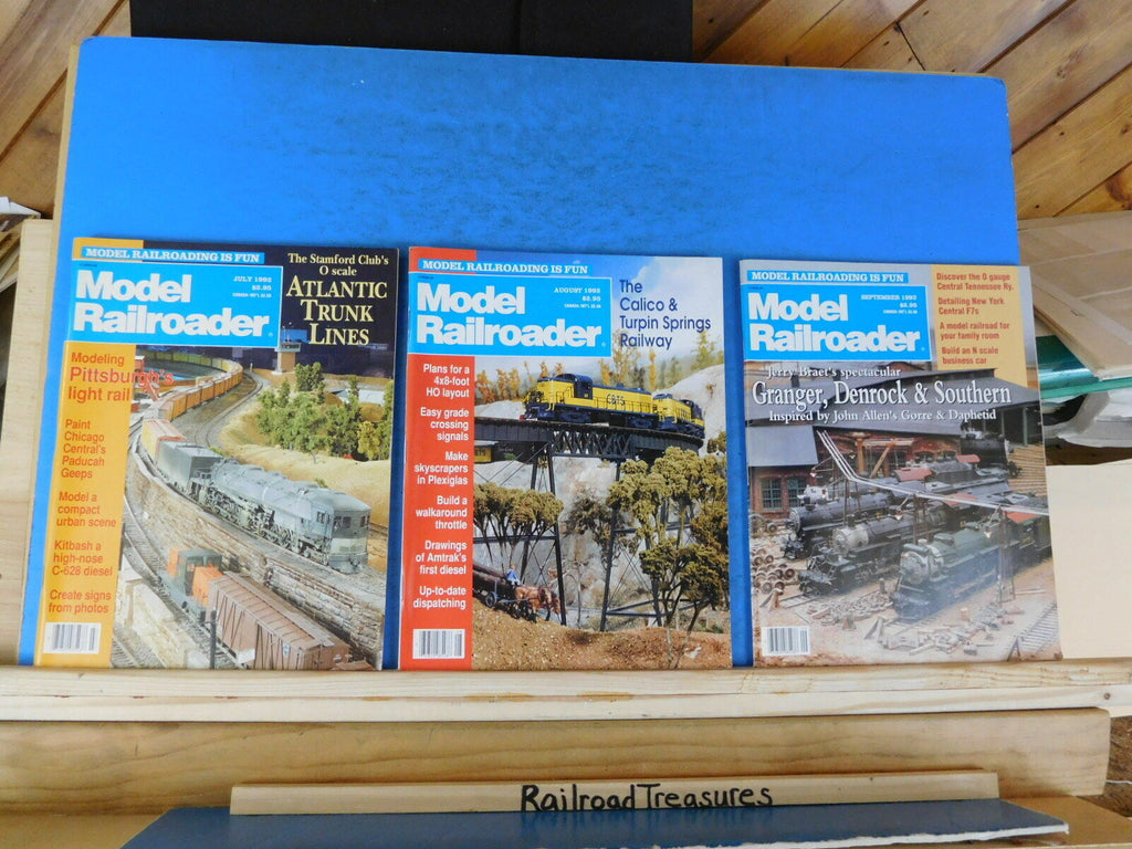 Model Railroader Magazine Complete Year 1992 12 issues Complete Year ...