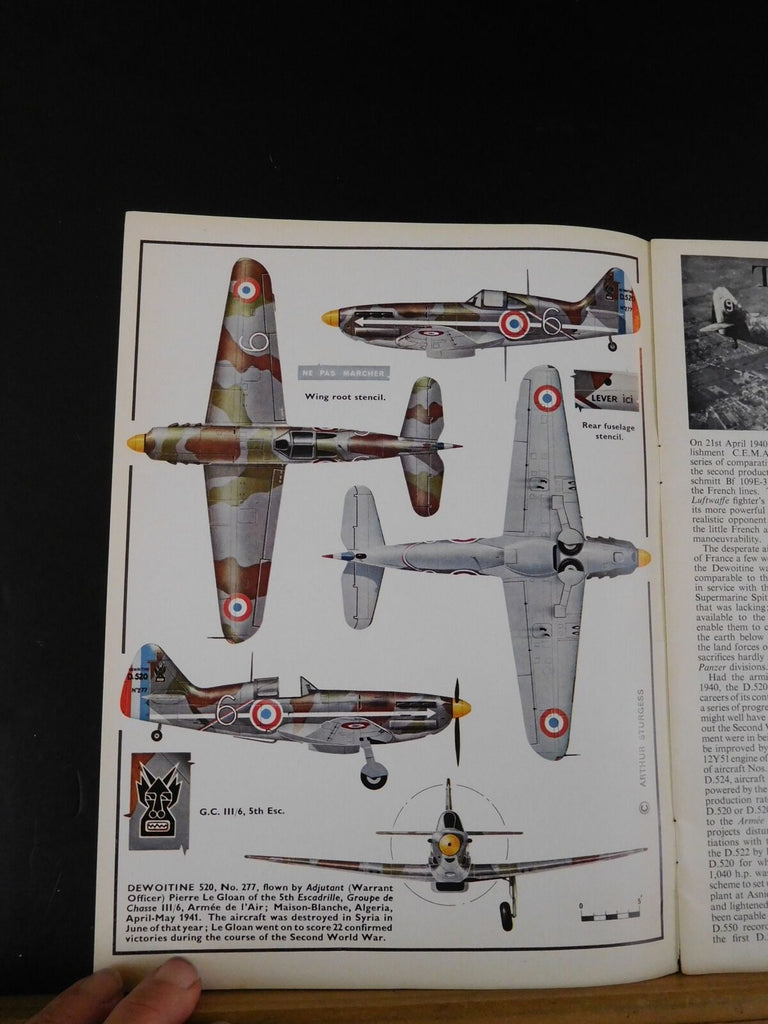 Profile Publications #135 The Dewoitine 520 – RailroadTreasures