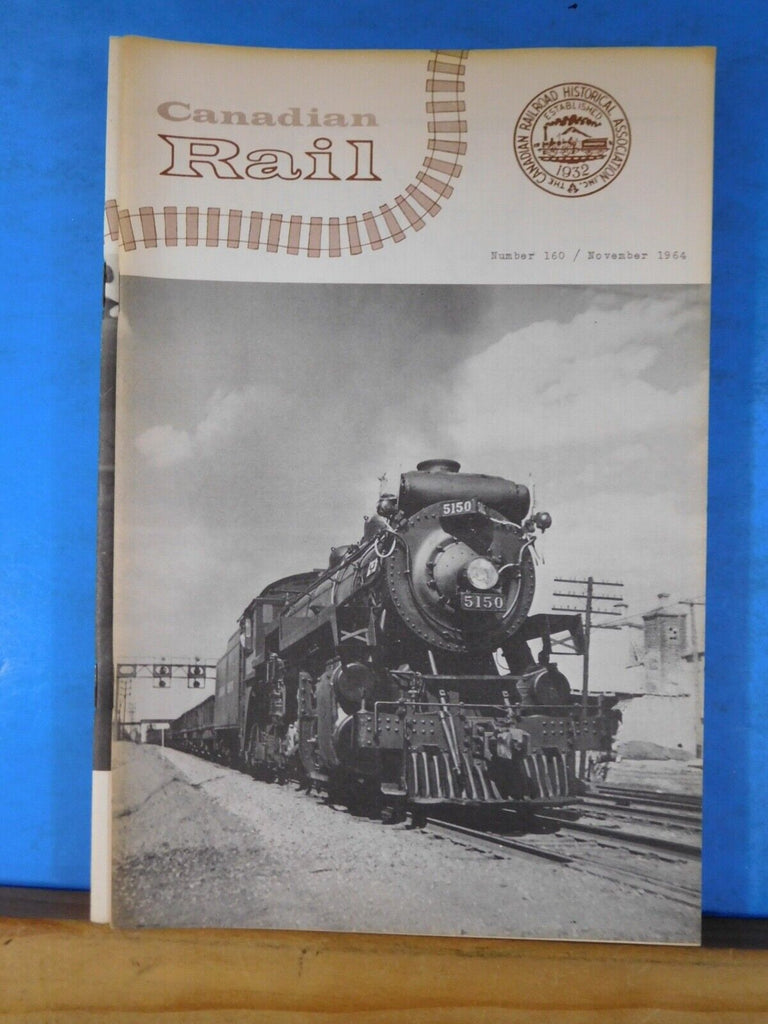 Canadian Rail #160 1964 November Saskatoon Municipal Railway ...