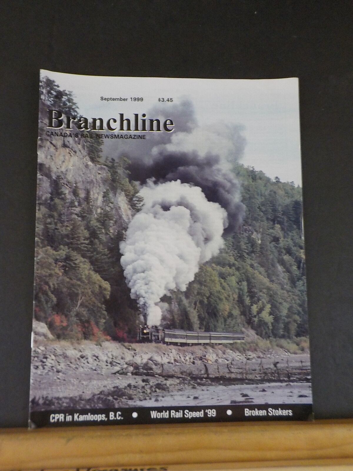 Branchline Canada’s Rail News Magazine 1999 September World Rail Speed ...