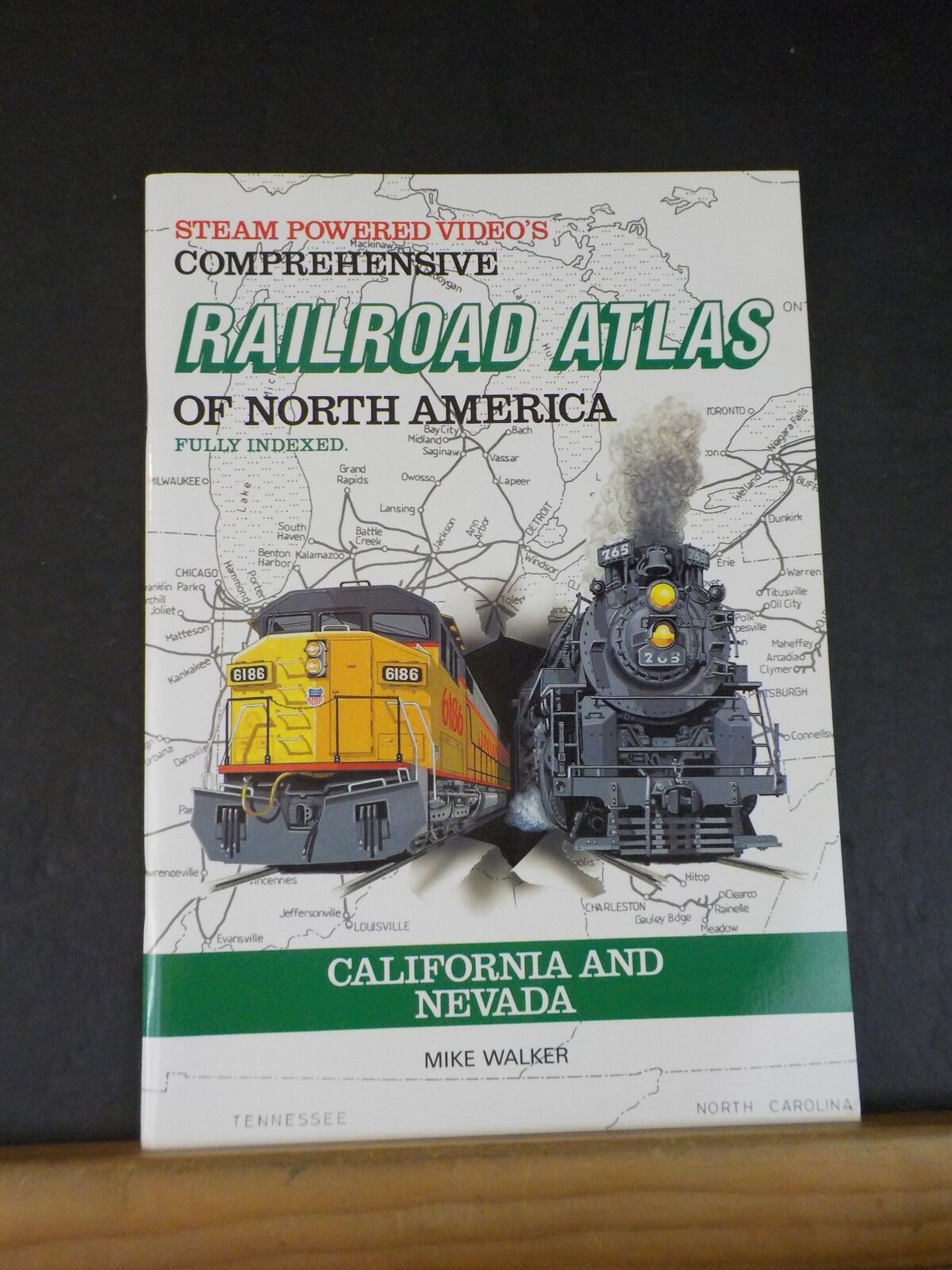 SPV's Comprehensive Railroad Atlas California & Nevada 1994 Soft Cover ...